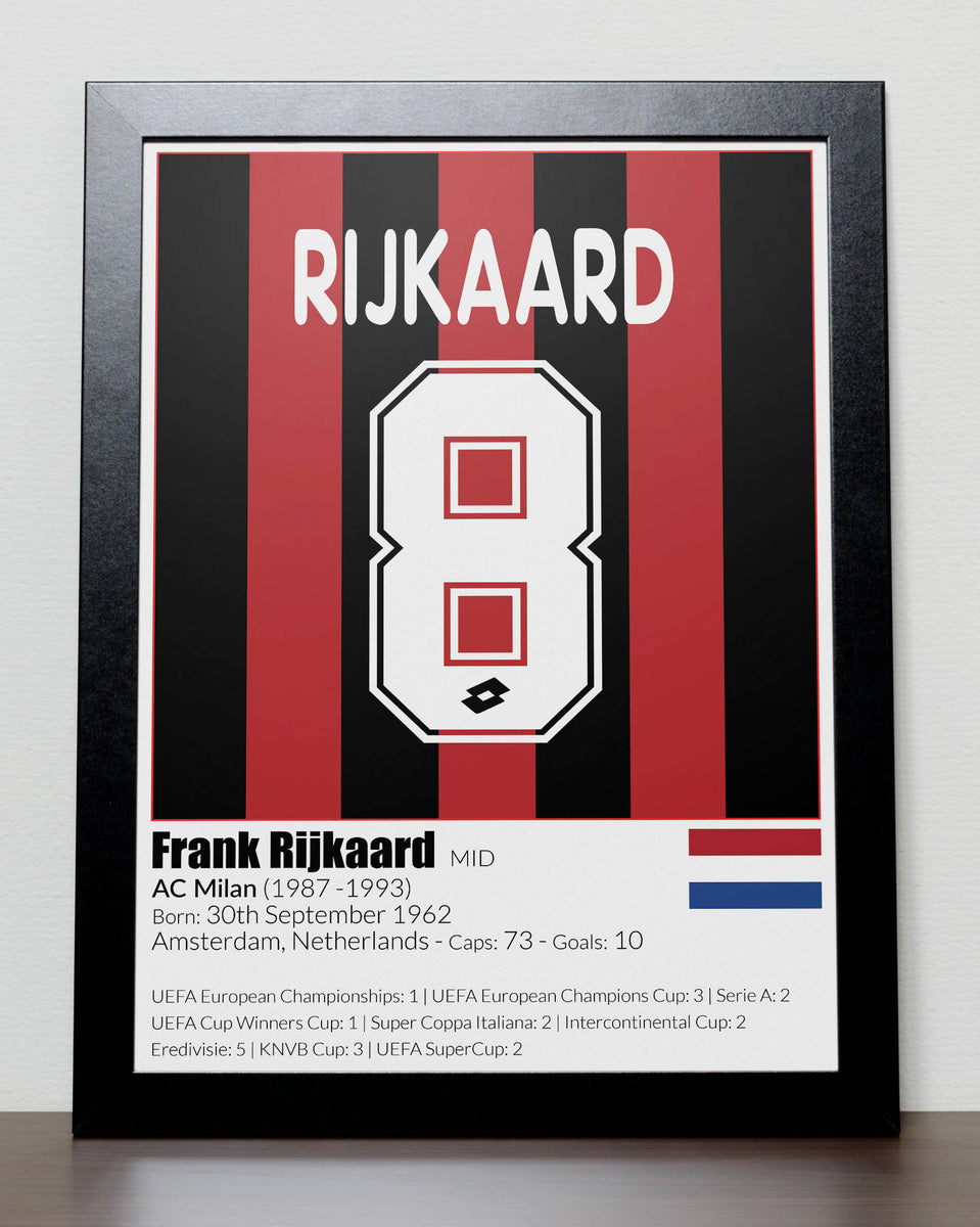 Dutch Football Legends Poster Van Basten Gullit Rijkaard – KobeDesigns.com